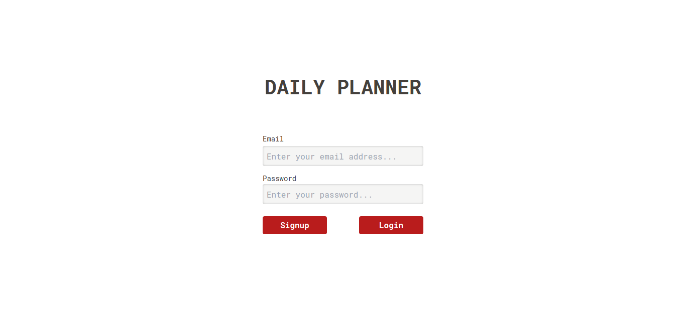 GitHub - Rayid-Ashraf/Daily-Planner: Daily Planner is the ultimate tool for anyone looking to ...